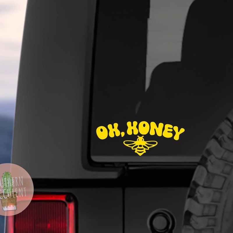 Honey Bee Decal - Etsy