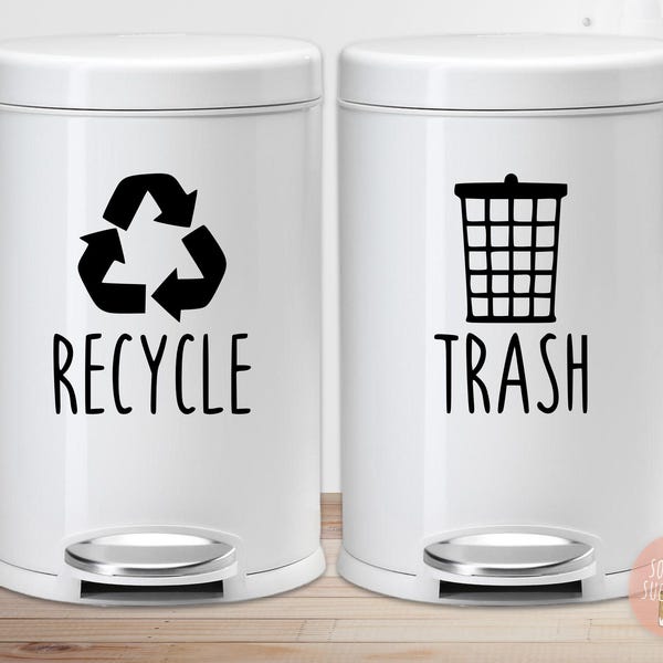 Trash Bins Stickers - Etsy