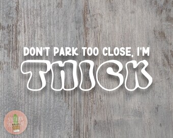 Driving Too Close Decal - Etsy