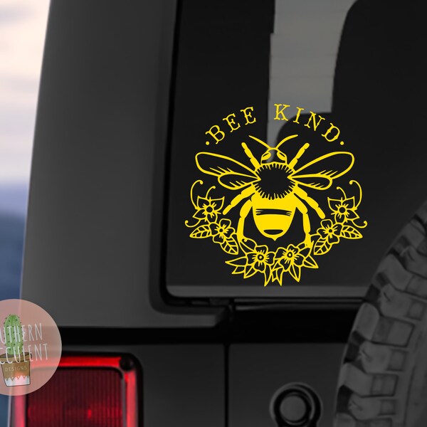 Bee Kind Decal - Etsy
