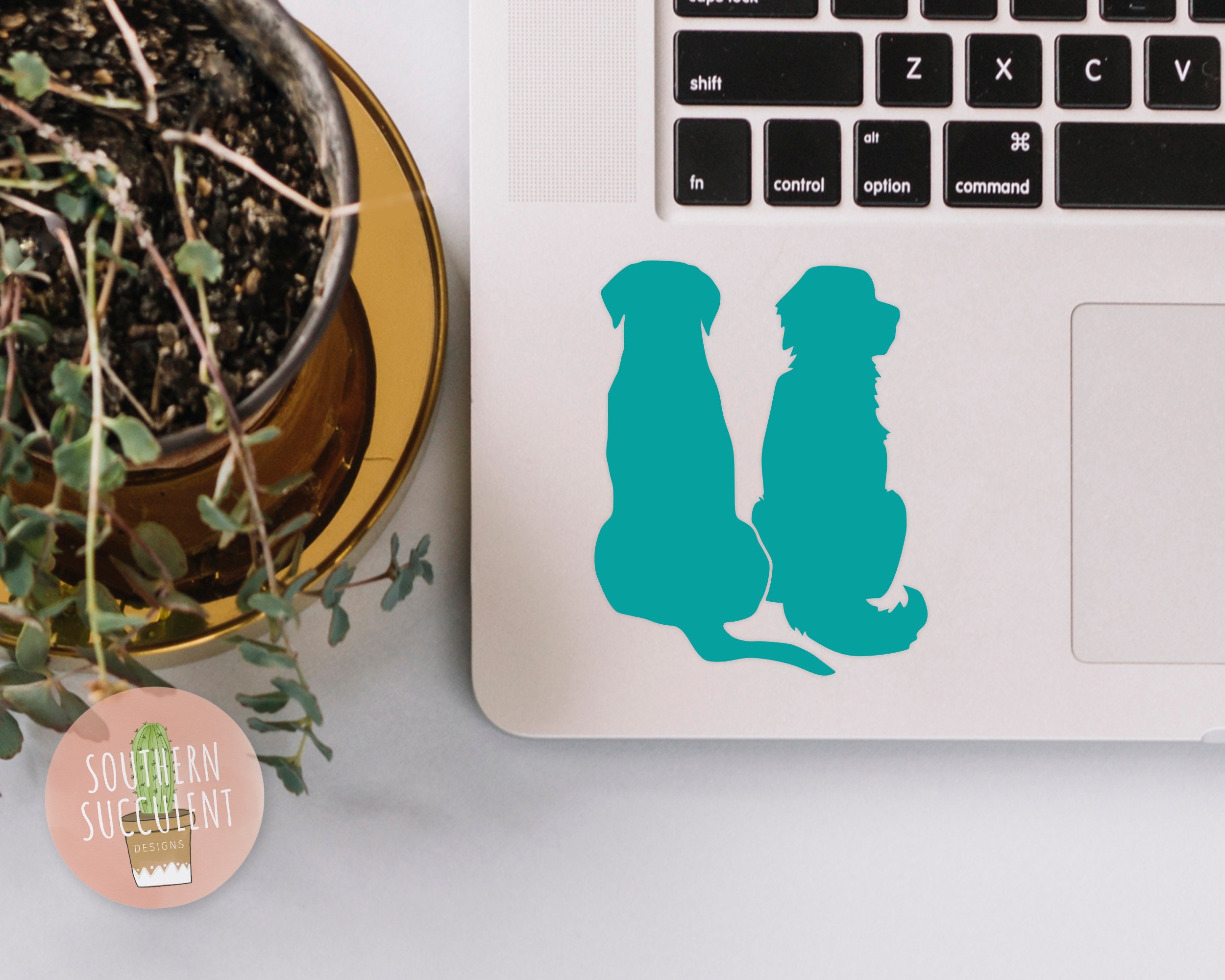 Lab & Golden Retriever Decal Labrador Retriever Sticker - Etsy