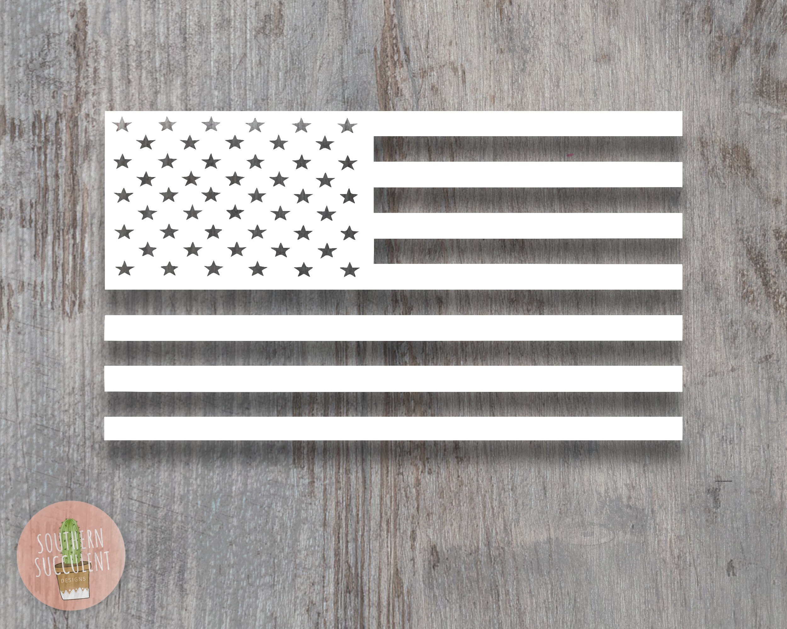 American Flag Decal Stars and Stripes Decal Patriotic USA | Etsy