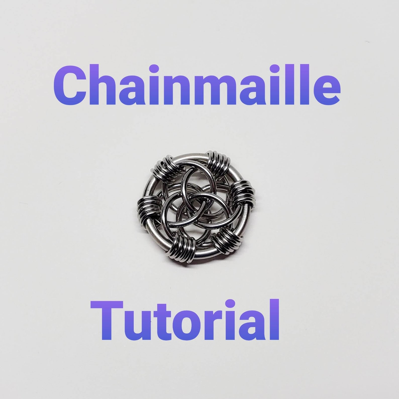 Trinity Rose Chain Maille Tutorial - Etsy