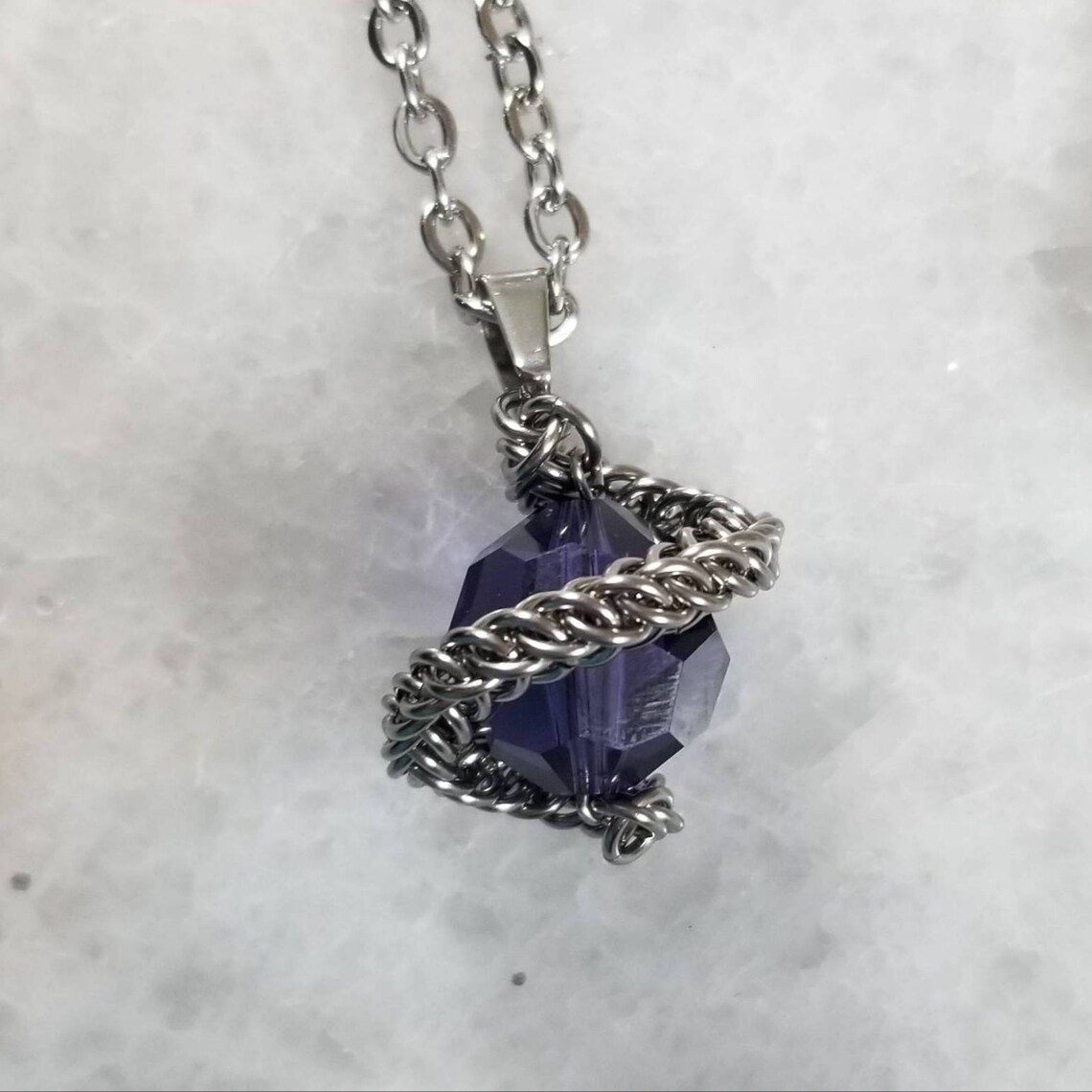 Spiral Cradle Chain Maille Tutorial - Etsy