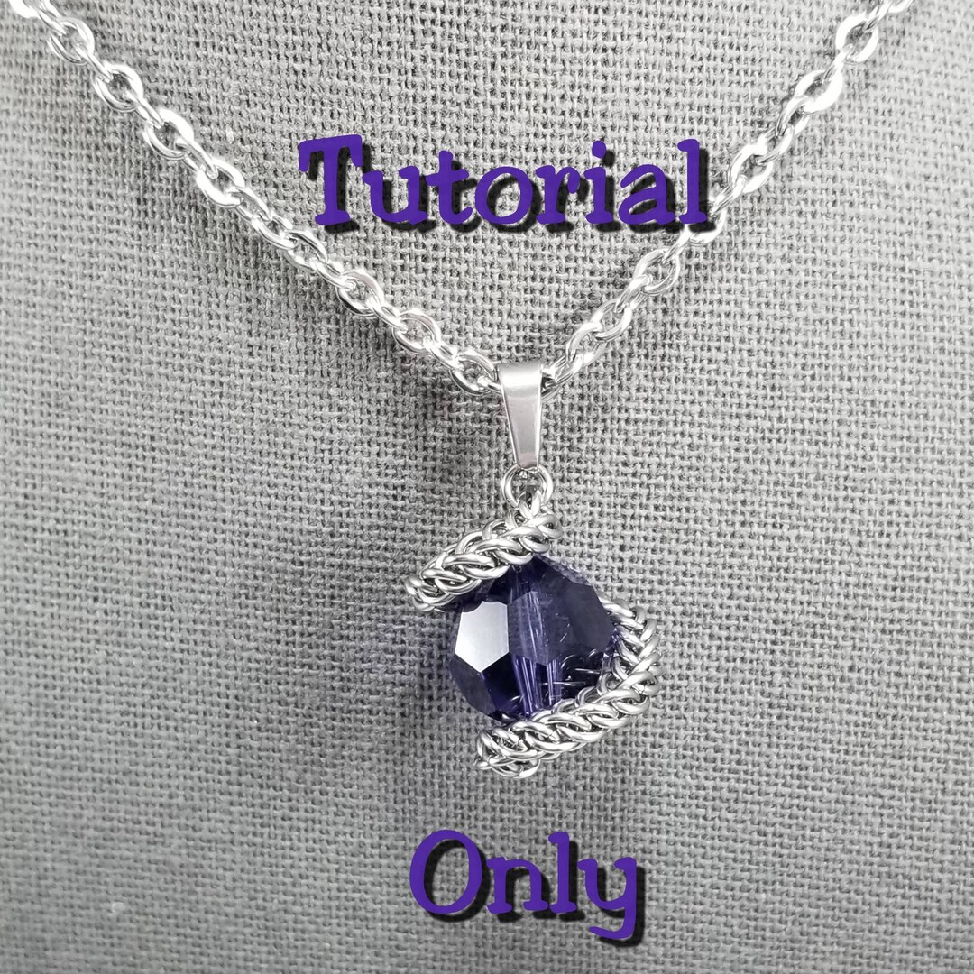 Spiral Cradle Chain Maille Tutorial - Etsy