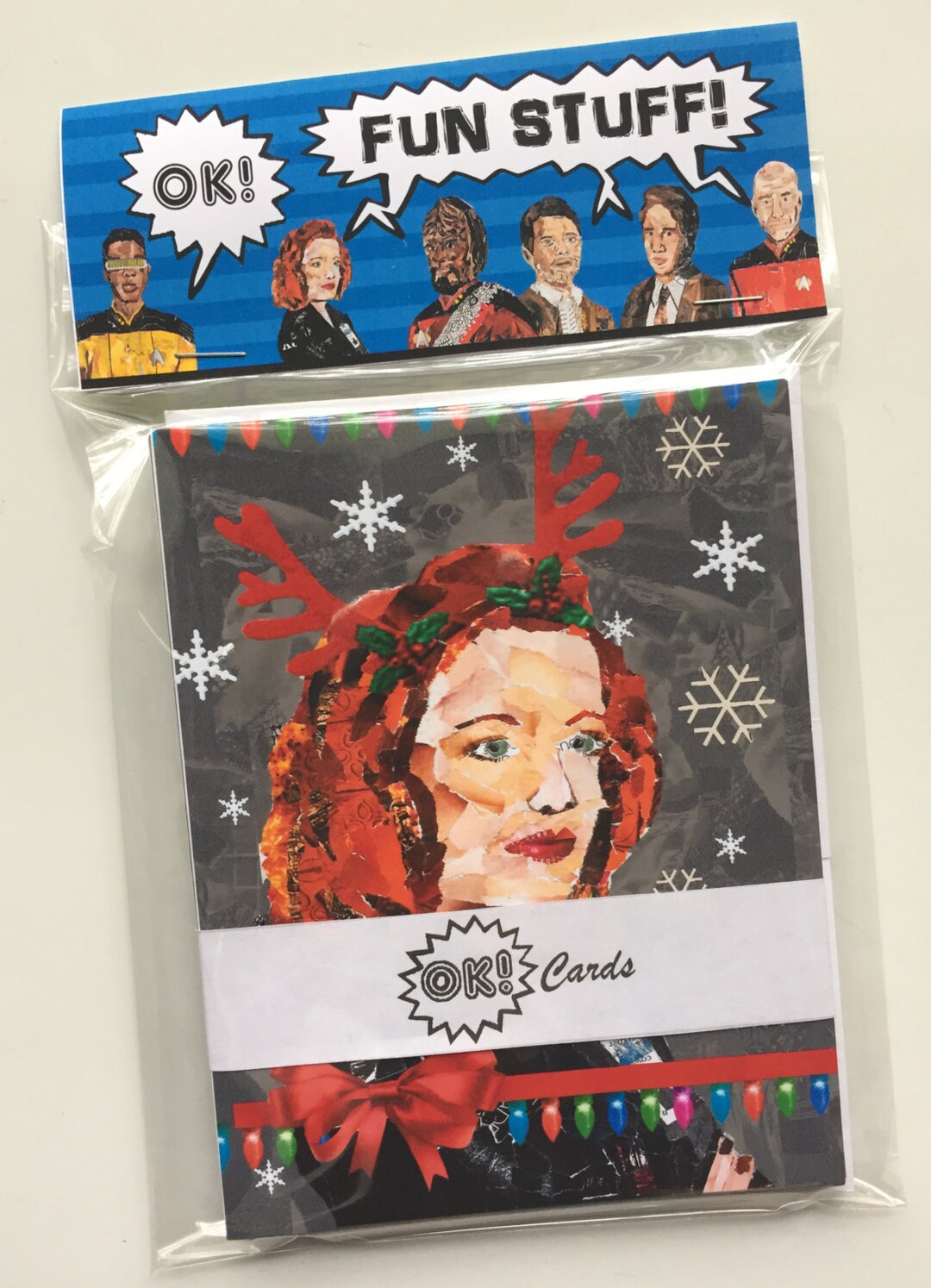 The X-files - Pack of 8 Blank Christmas Cards - Etsy