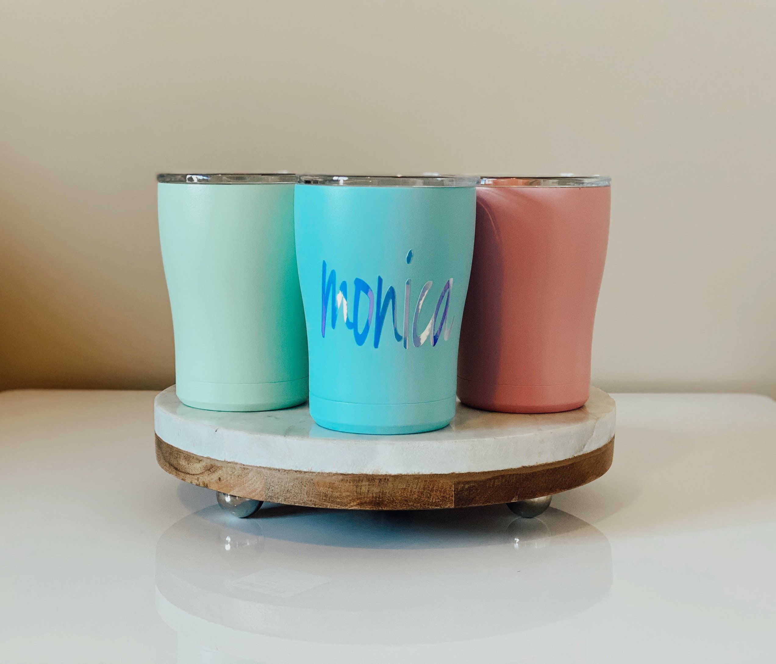 Personalized Coffee Mug Custom Tumbler Fits in Cupholder - Etsy