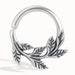 Octopus Tentacle Septum Ring Nose Ring Body Jewelry Sterling Silver ...