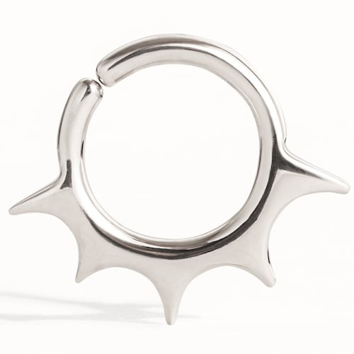 Octopus Tentacle Septum Ring Nose Ring Body Jewelry Sterling - Etsy