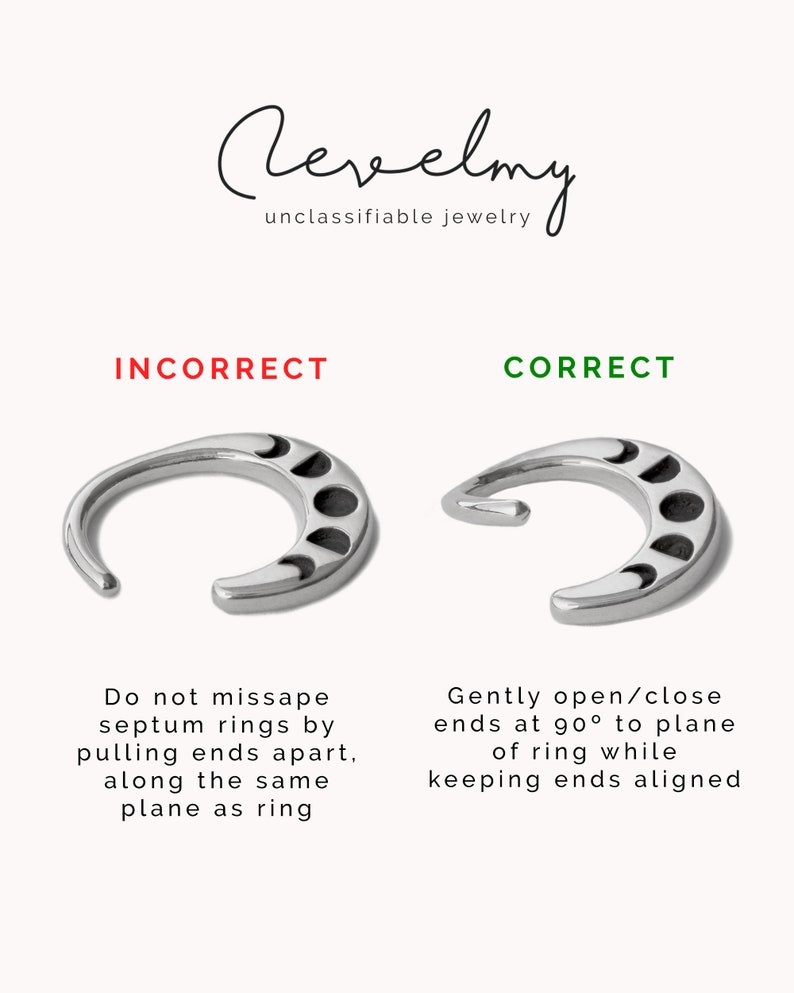 Fake Nose Ring Octopus Tentacle Faux Septum Ring Body Jewelry Piercing ...