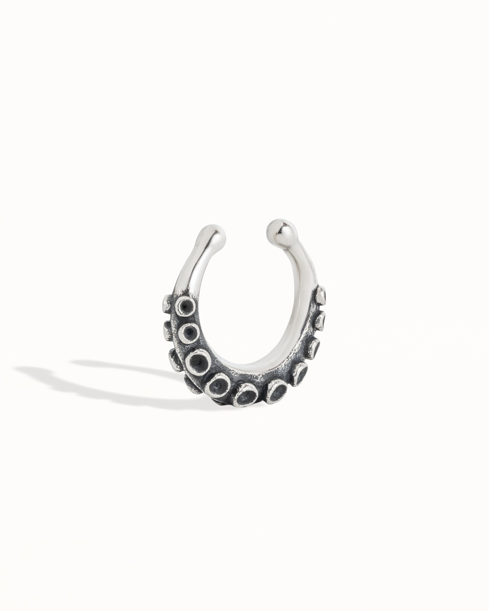 Fake Nose Ring Octopus Tentacle Faux Septum Ring Body Jewelry Piercing ...