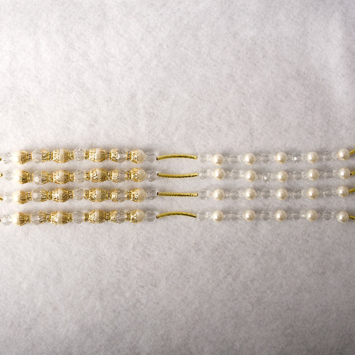 Gold Pearl and Crystal Wedding Lazo Lazo de Boda Gold | Etsy