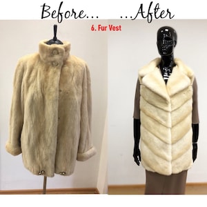 Restyle Vintage Fur Coat Service Remodeling Fur Upcycled Sustainable ...