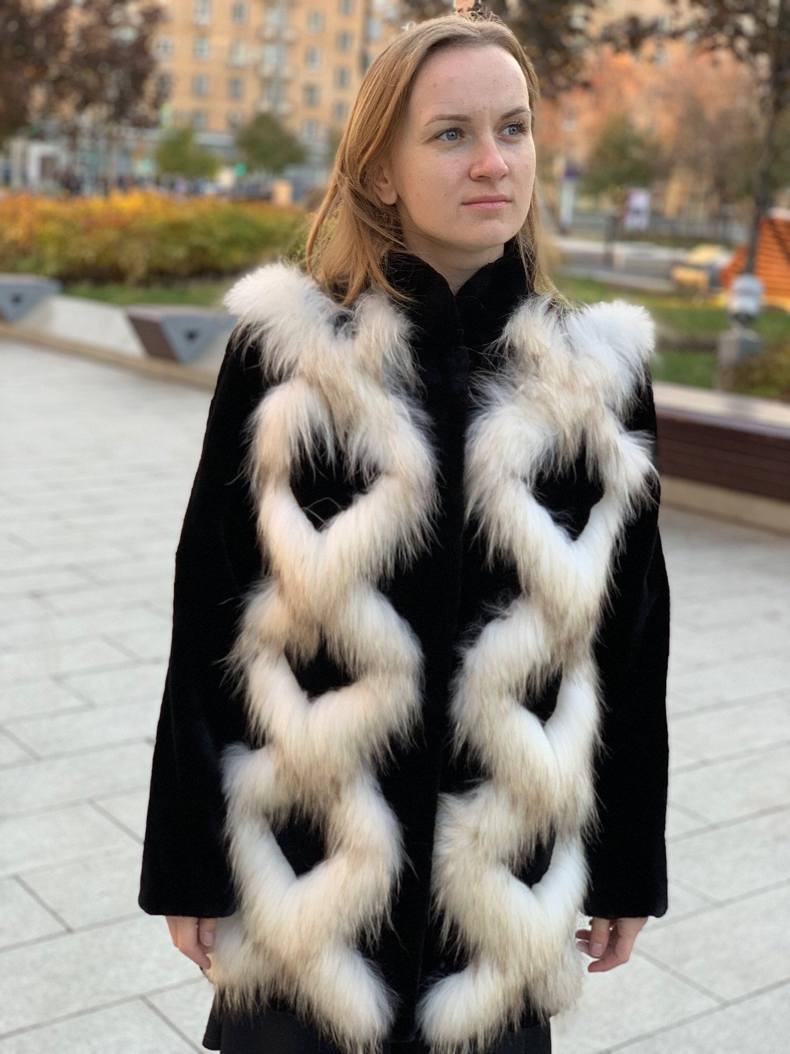 Real Fur Coat Womens Winter Jacket Gift for Wife | Etsy