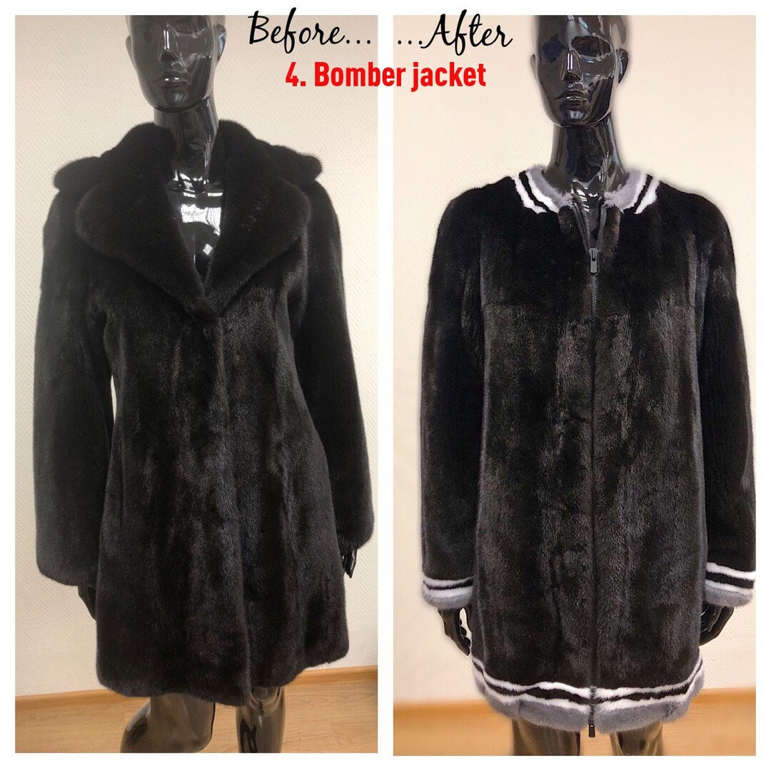 Restyle Vintage Fur Coat Service Remodeling Fur Upcycled Sustainable ...