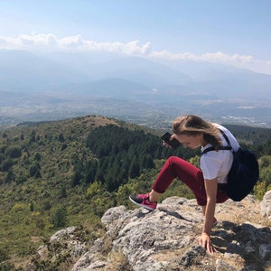 Blue Fur Backpack Real Fur Backpacks Womens Fur Bag - Etsy