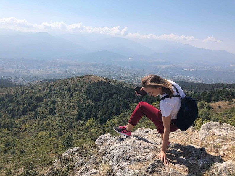 Blue Fur Backpack Real Fur Backpacks Womens Fur Bag - Etsy