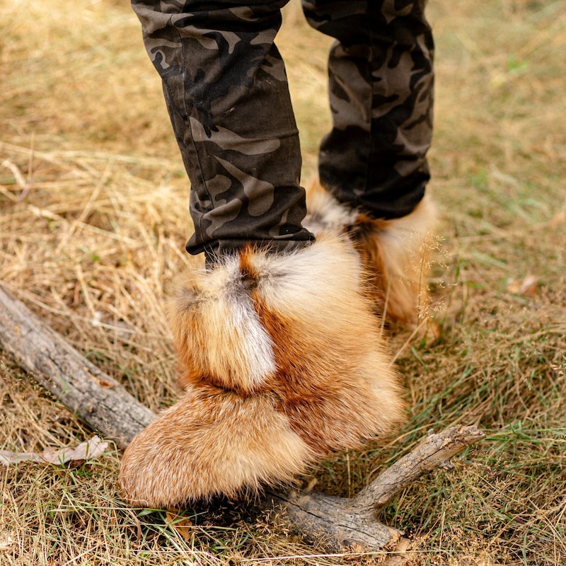 Boots Men Furry - Etsy