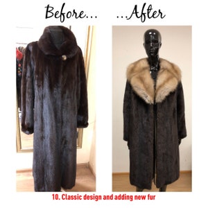 Restyle Vintage Fur Coat Service Remodeling Fur Upcycled Sustainable ...