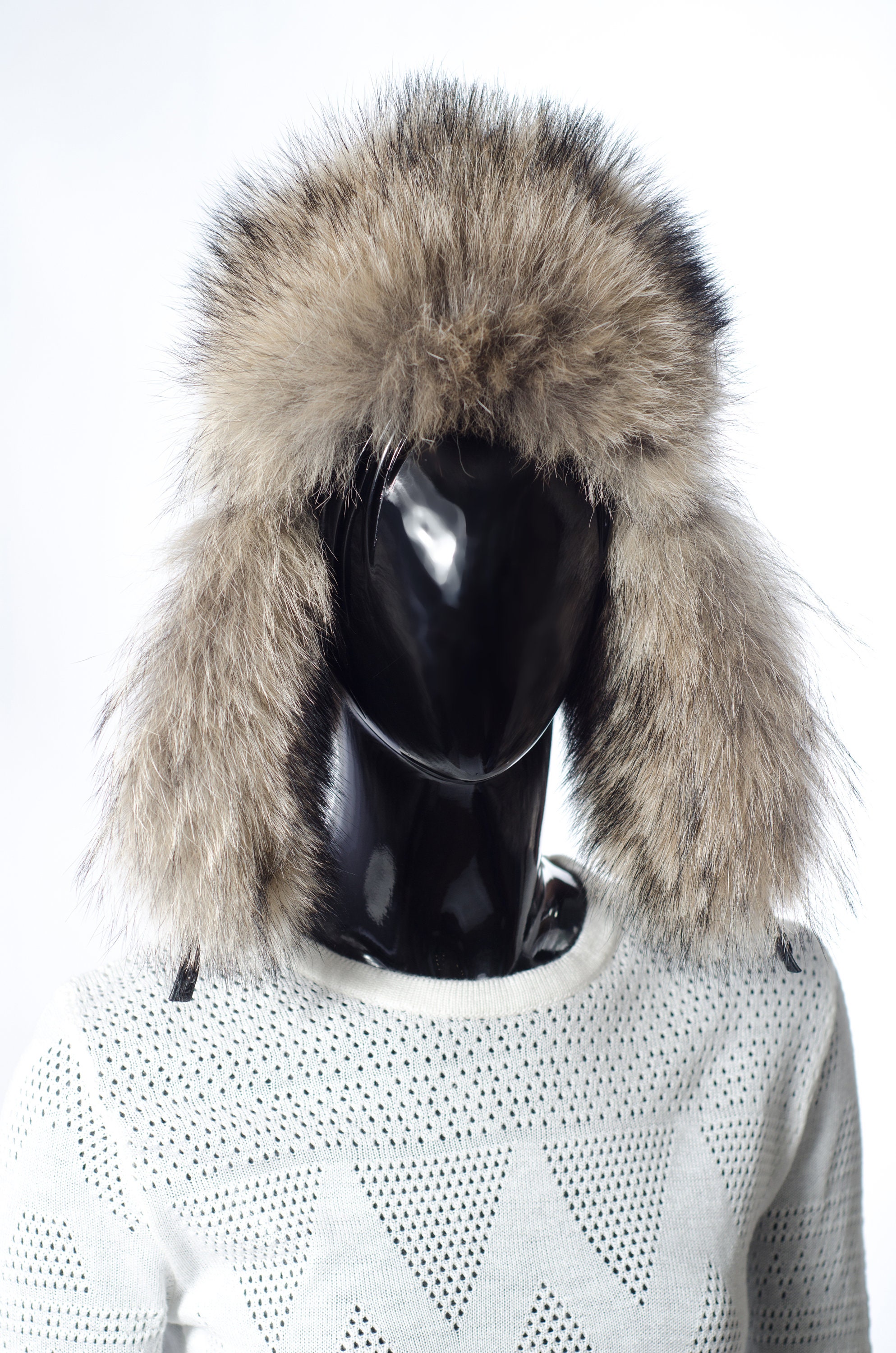 Mens Coyote Ushanka Fur Hat Mens Winter Hats Trapper Hat | Etsy