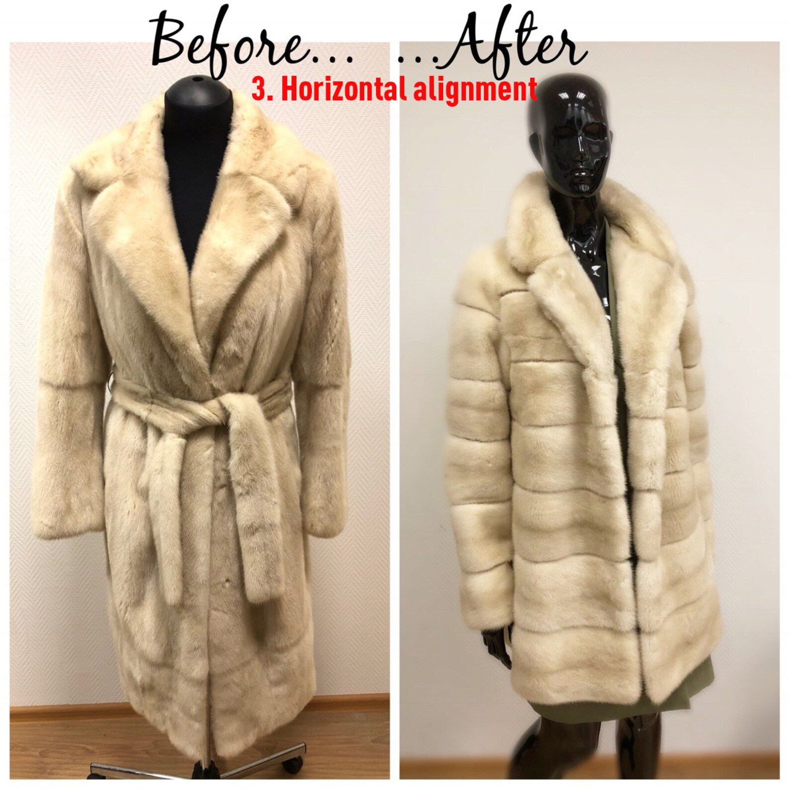 Restyle vintage fur coat service Remodeling fur Upcycled | Etsy