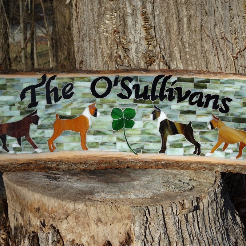 Custom Mosaic Sign - Etsy