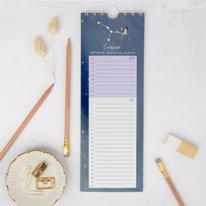 Star Sign Perpetual Calendar, Birthdays, Anniversaries, Special ...