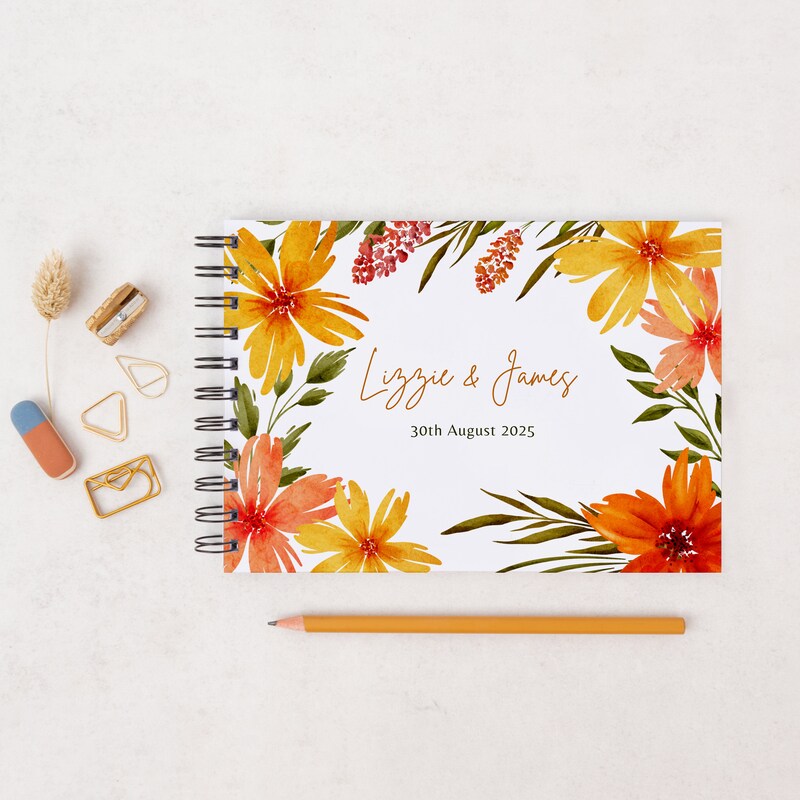 Fall Guest Book - Etsy