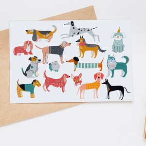 Pack of 10 Dog Themed Note Cards Notecards Notelets Thank You Any ...