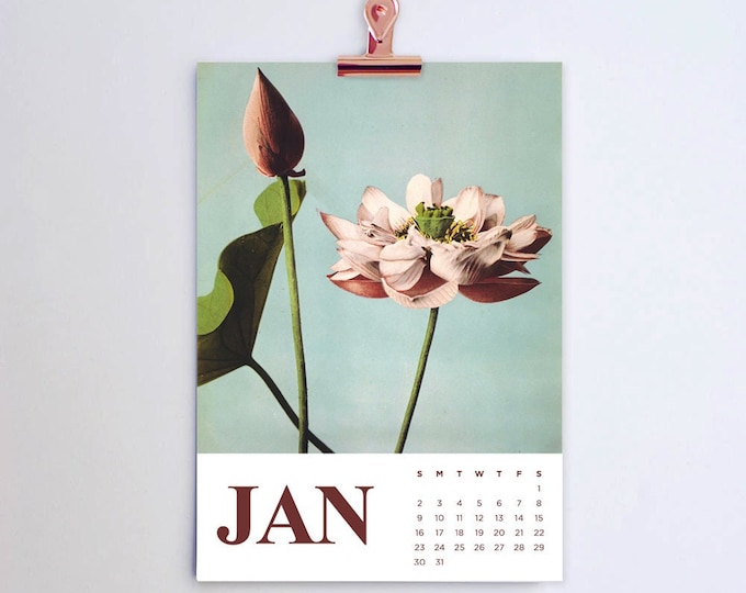 Photo Desk Block, Wooden Desk Block for Calendar, Print and Photo ...
