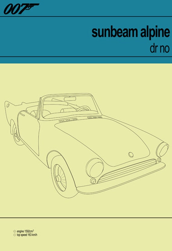 Sunbeam Alpine James Bond