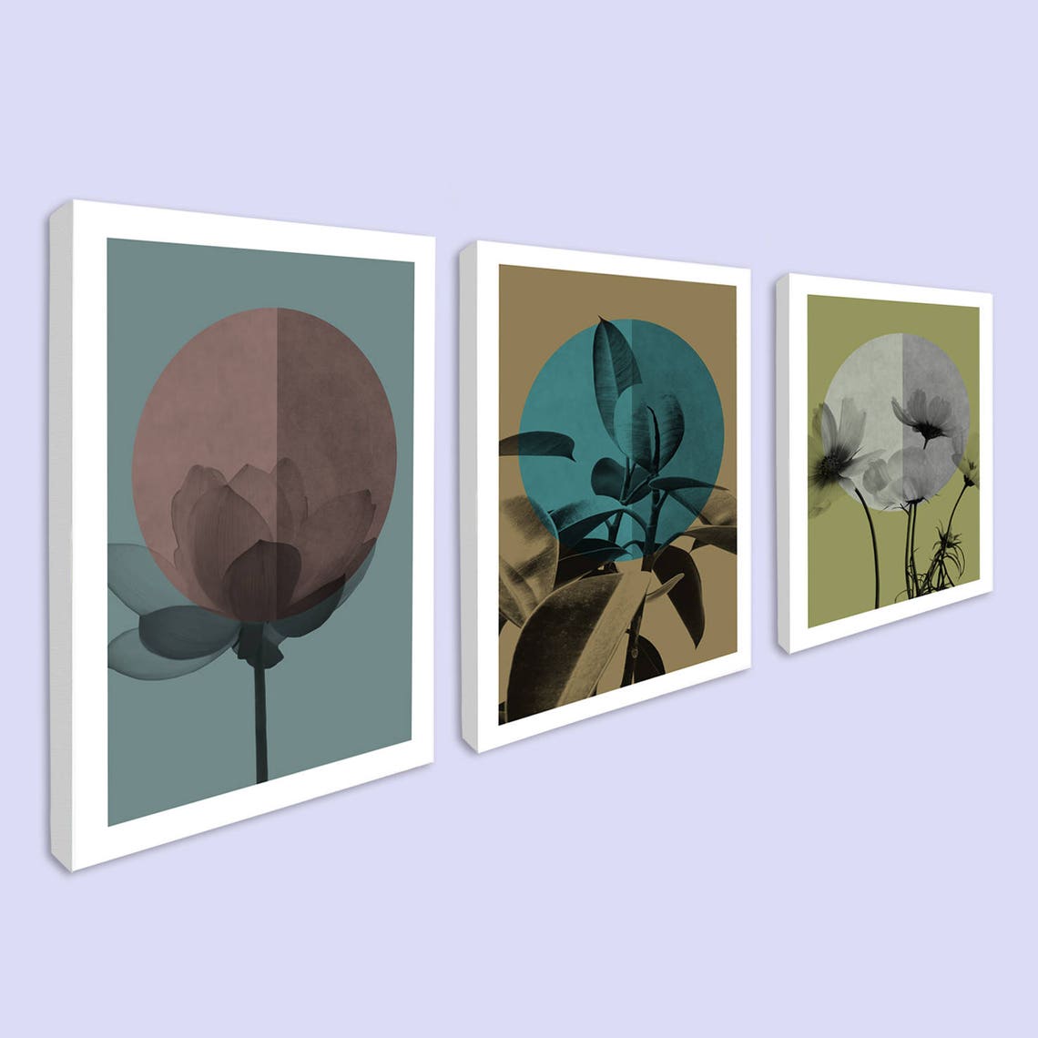 Set of 3 Wall Art Modern Art Prints Modern Wall Art | Etsy
