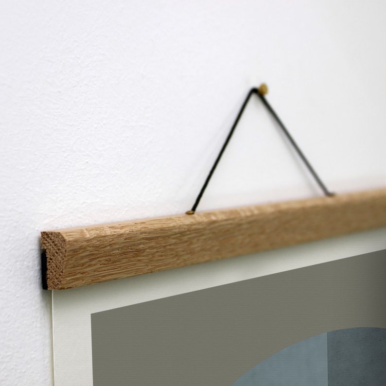 A4-Poster-Aufhänger mit A2-Poster-Aufhänger mit Leinwand - Etsy.de