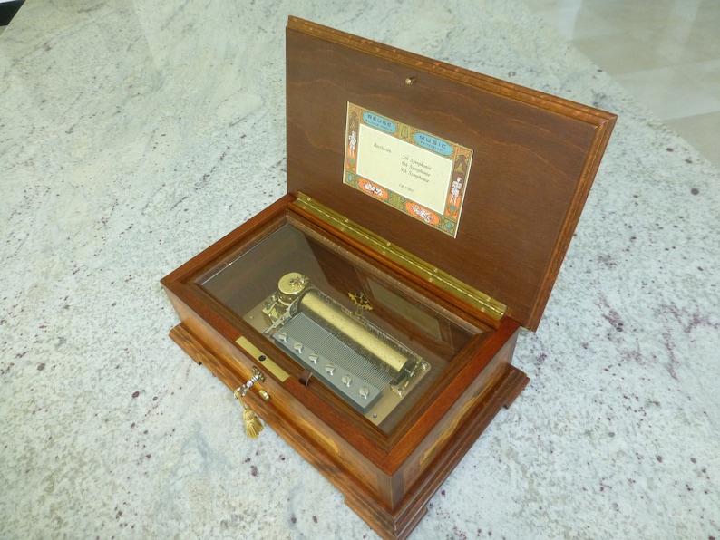 Vintage Reuge Swiss Music Box: Beethoven's Symphony, 72 Key - Etsy