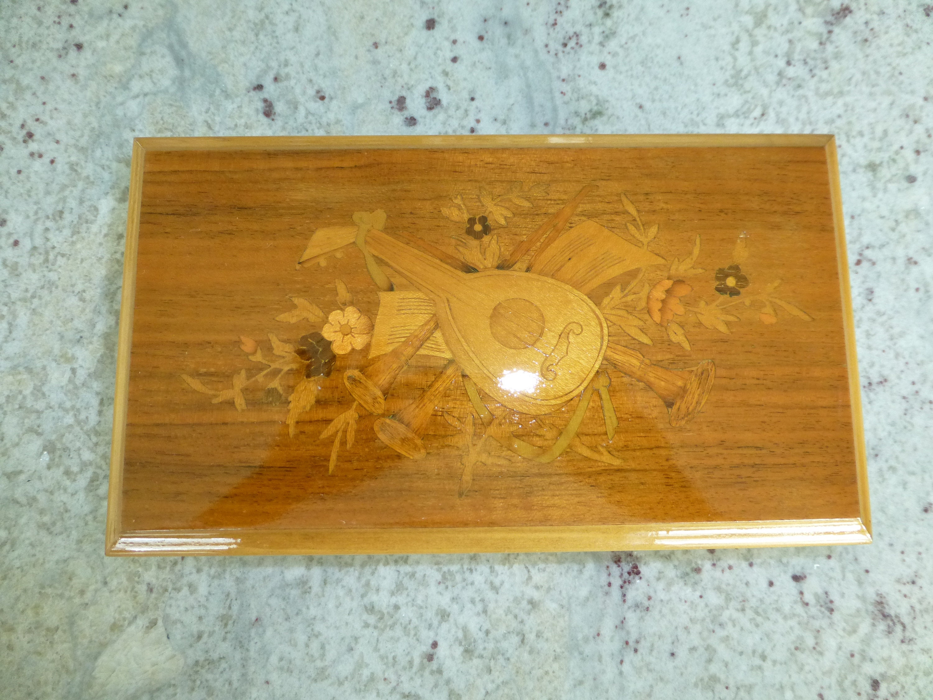 Vintage Swiss Reuge Music Box 72 Key Plays 3 Songs Minuet by Bach Gigue ...