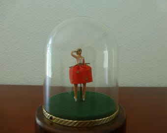 Vintage Swiss Reuge Dancing Ballerina Music Box Automaton Fully Cleaned ...