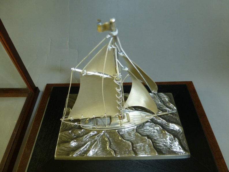 Magnificent Solid Sterling Silver Ship by Seki Takehiko Japan ( Watch ...