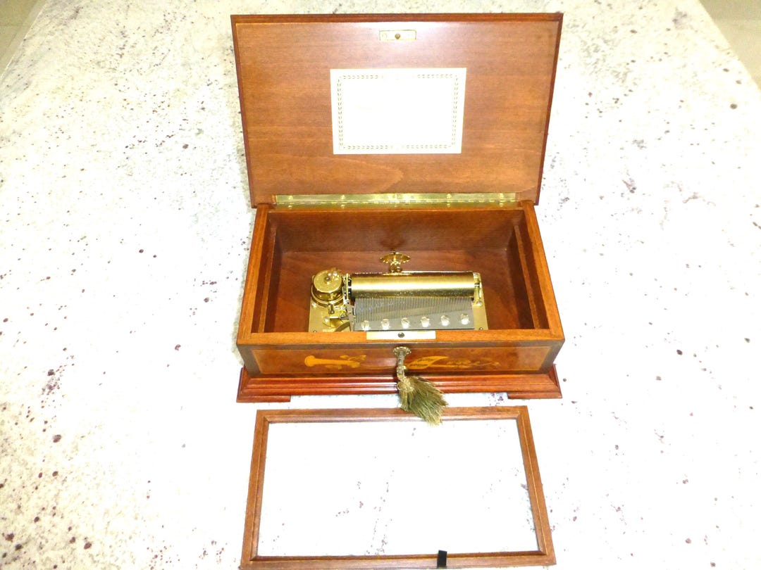 Vintage Reuge Swiss Music Box: Beethoven's 9th Symphony, 72 Key - Etsy