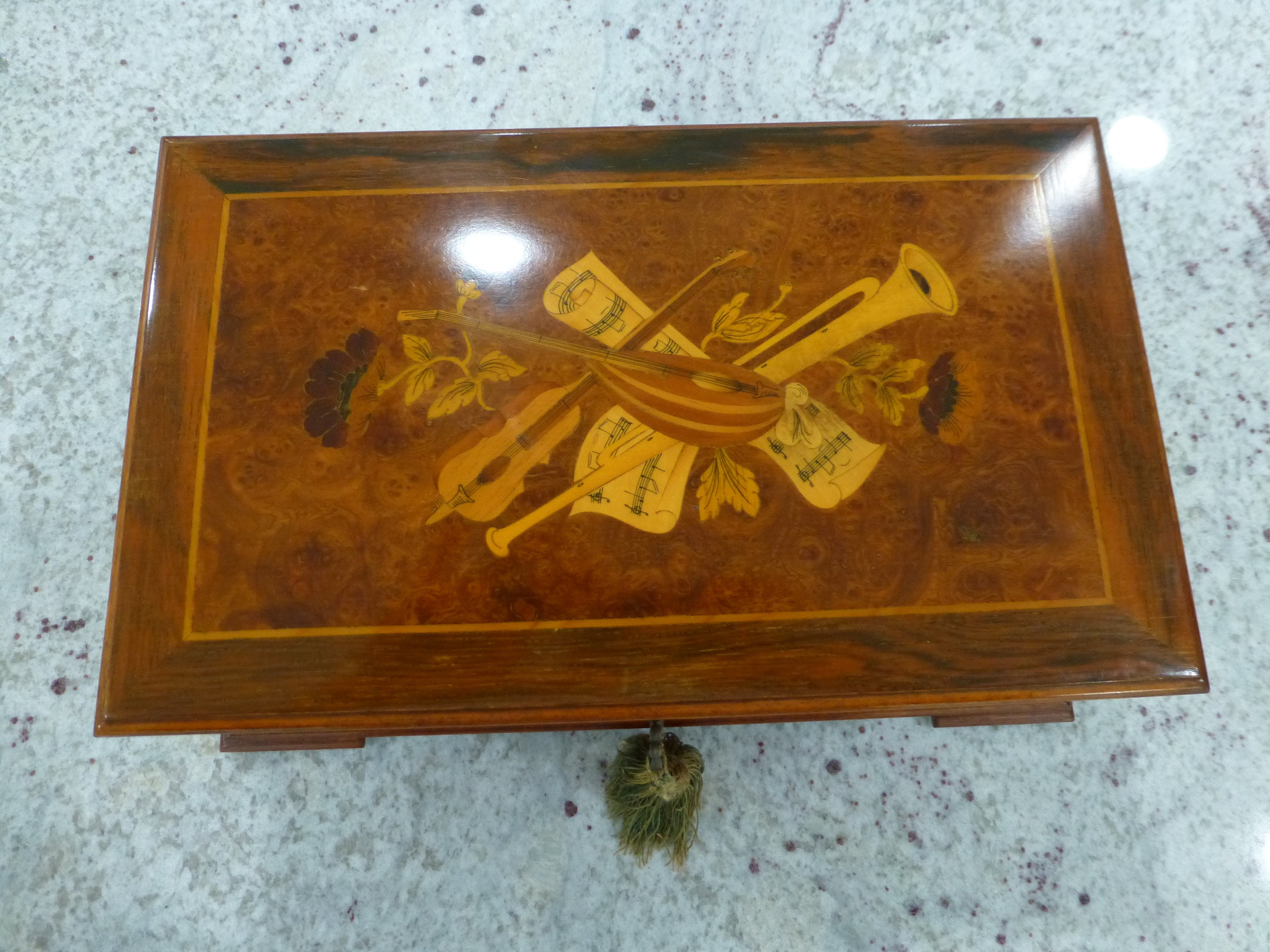 Vintage Reuge Swiss Music Box: Beethoven's 9th Symphony, 72 Key - Etsy