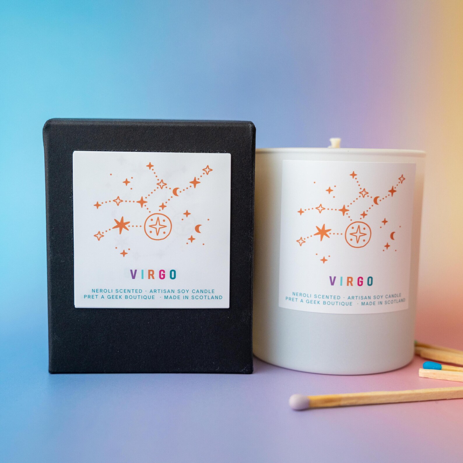 VIRGO STAR SIGN Candle | Zodiac | Constellation | Virgo Gift - Etsy