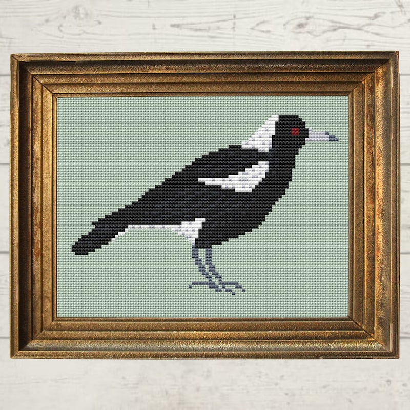 Magpie Pattern - Etsy