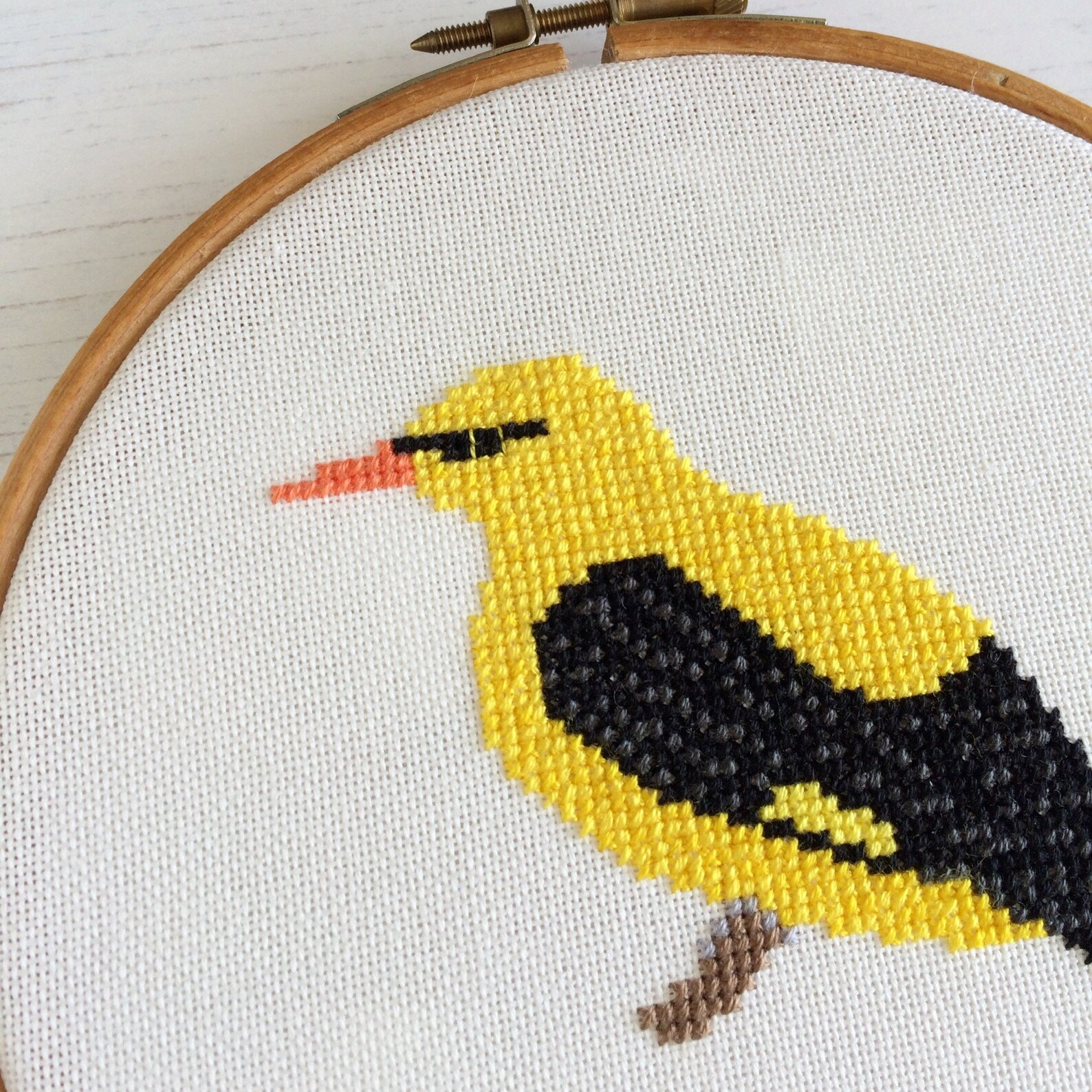 Golden Oriole Bird Cross Stitch Pattern PDF Instant Download | Etsy