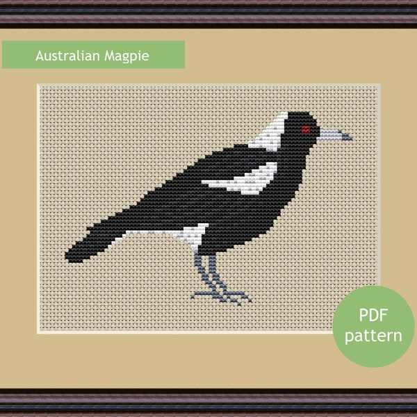 Magpie Pattern - Etsy