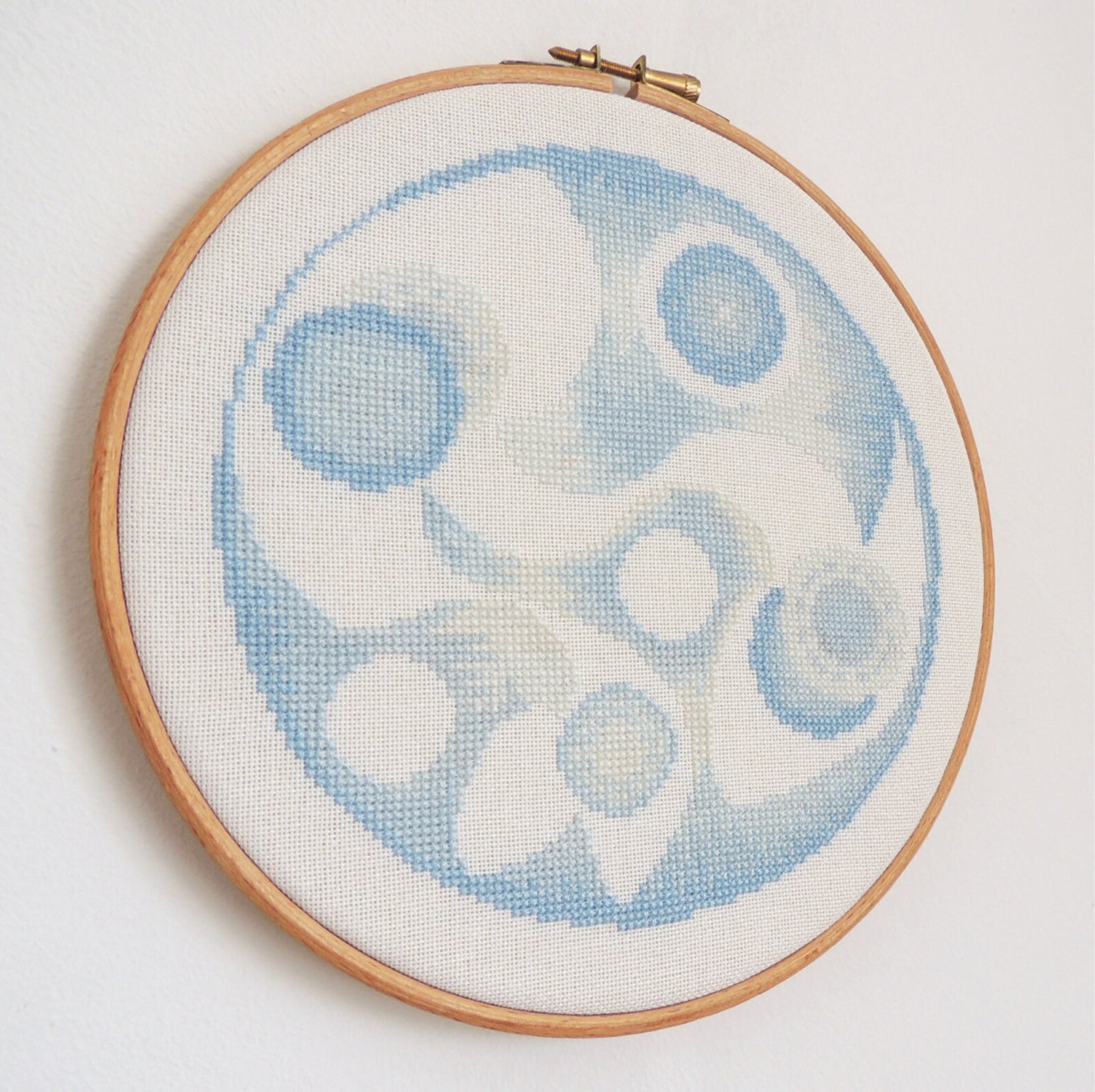 Winter Solstice Cross Stitch Pattern: Geometric Sun (PDF Download) - Etsy