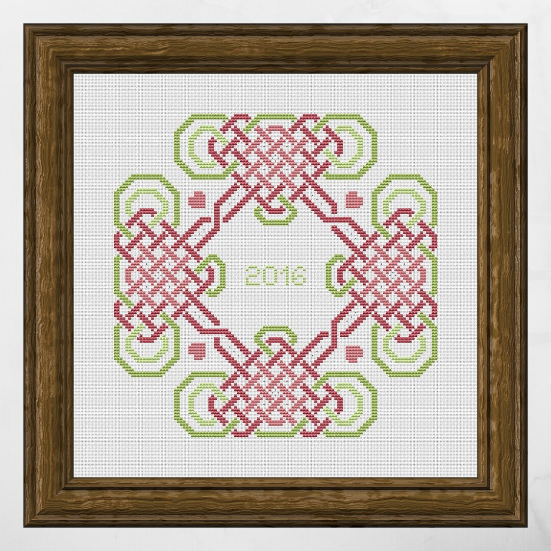 Celtic Wedding Sampler Cross Stitch Pattern (PDF Download) - Etsy