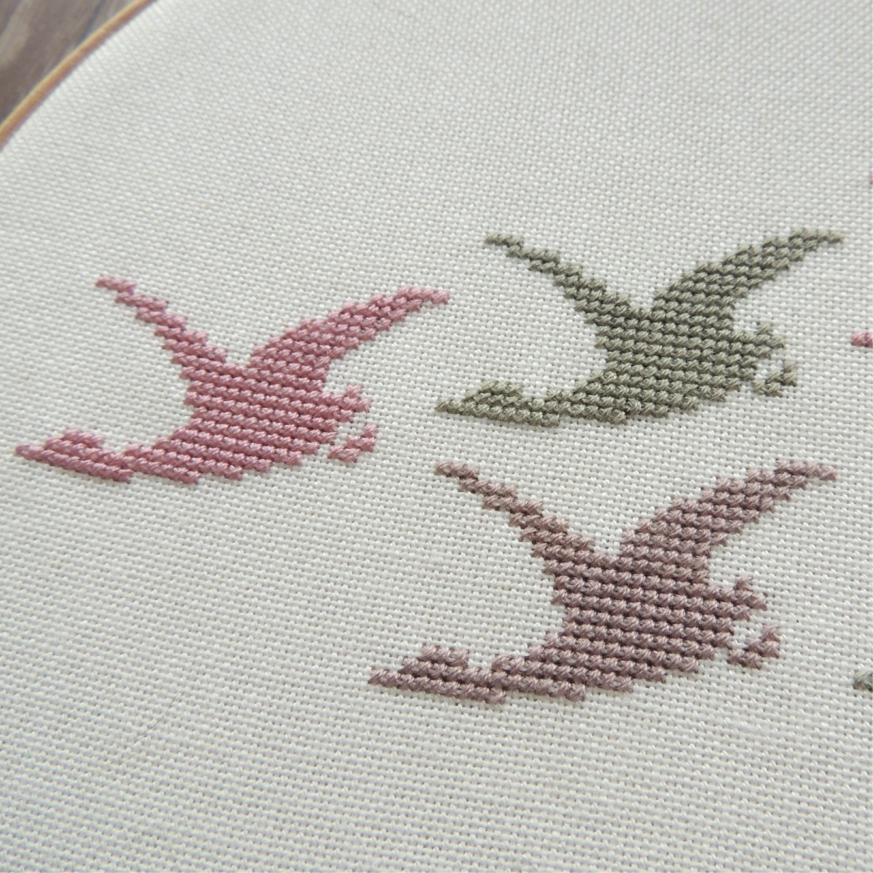 Modern Cross Stitch Flying Ducks Pattern Cross Stitch Duck - Etsy UK
