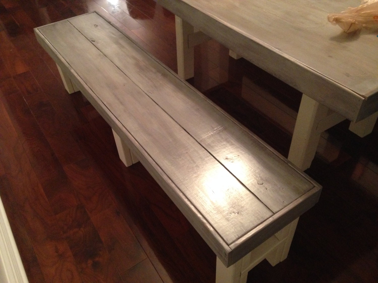 Farm Table Bench Custom | Etsy