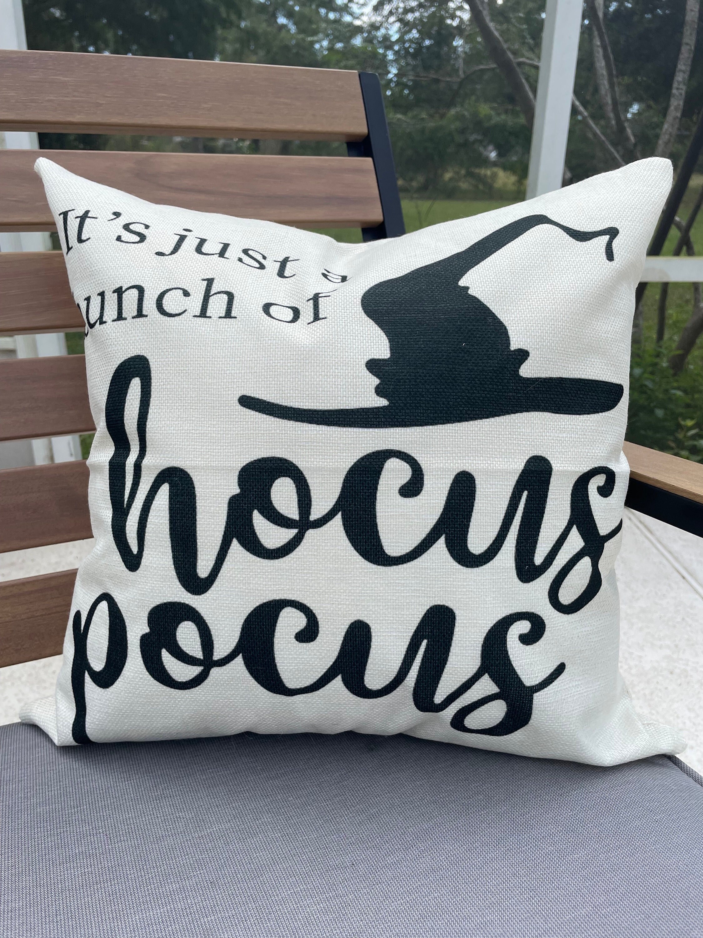 Hocus Pocus Pillow It's Just a Bunch of Hocus Pocus - Etsy