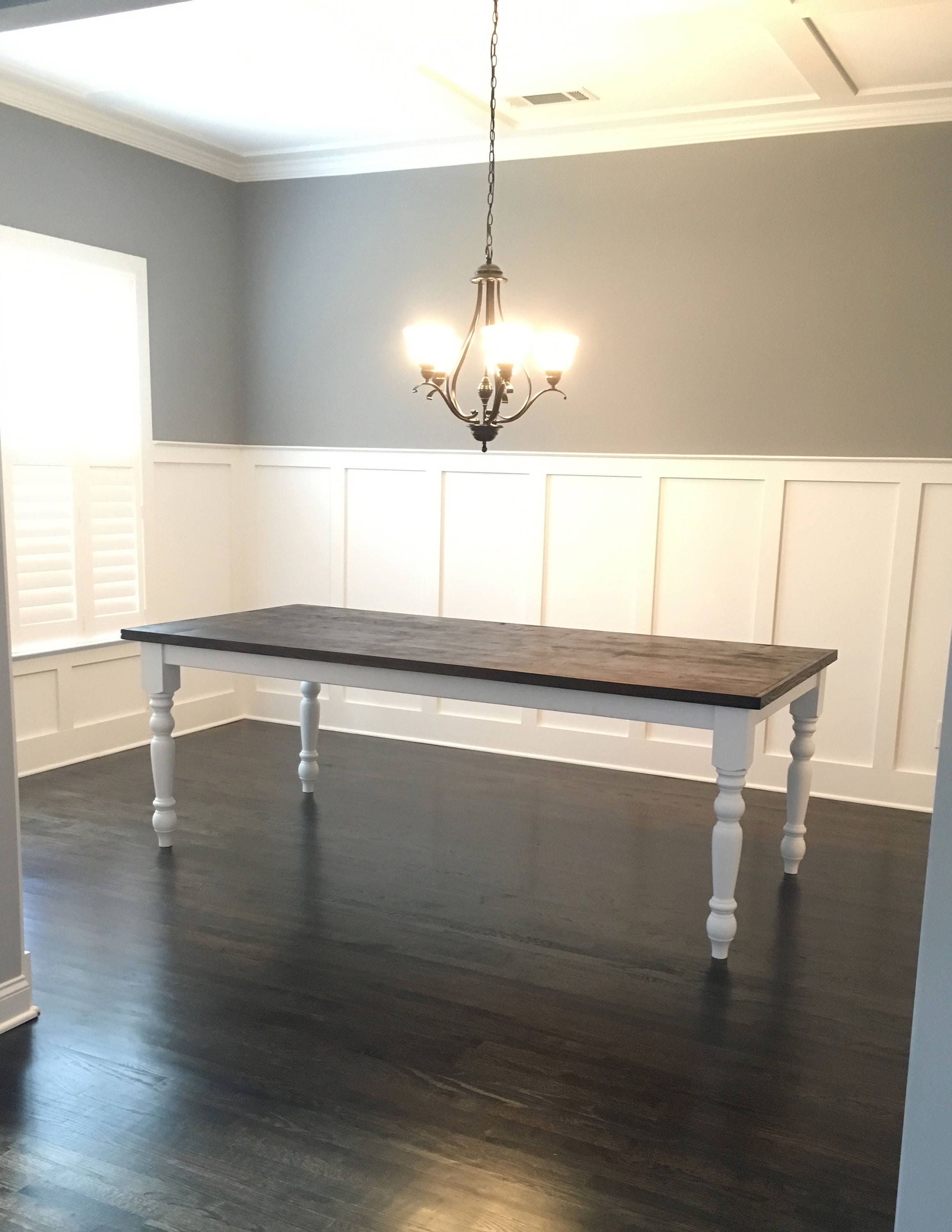 Traditional Farmhouse Dining Room Table Traditions - Etsy