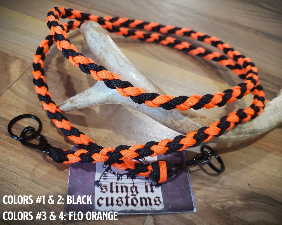 Binocular Lanyard - Round Braid Weave - Paracord - You Pick Colors! - Etsy
